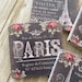 Natural Stone Paris Themed Coasters, Effel Tower Coasters, Paris ...