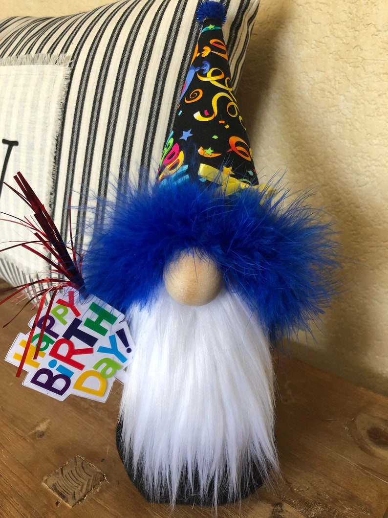 Happy Birthday Gnome Party Gnome Gnome Birthday Gnome - Etsy