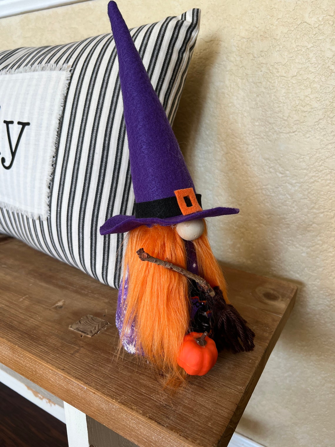 Witch Gnome Halloween Gnome Halloween Decorations Gnome - Etsy