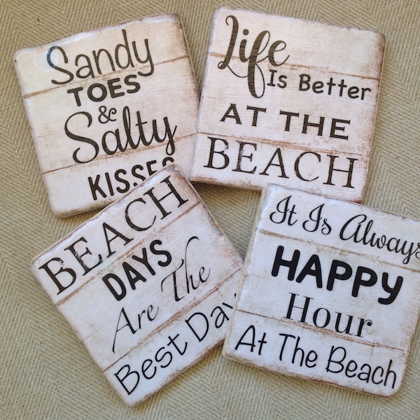 Quote Coasters - Etsy