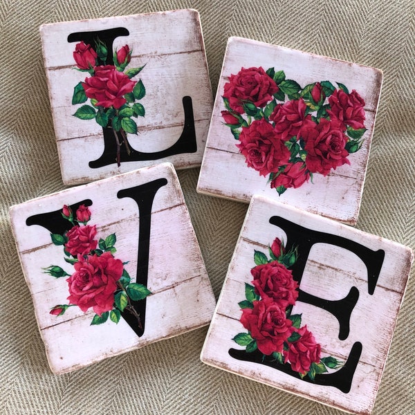 Love Coasters - Etsy