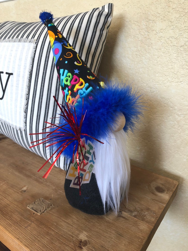Happy Birthday Gnome, Party Gnome, Gnome, Birthday Gnome - Etsy