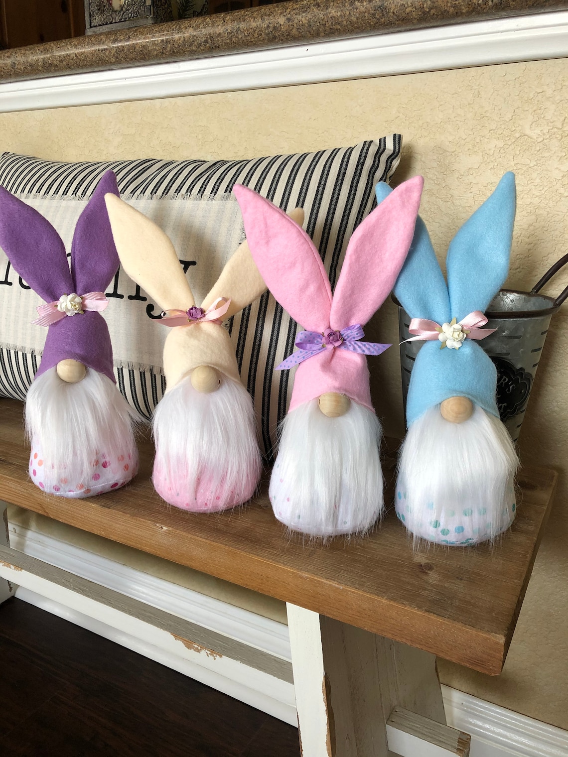 Bunny Gnome Easter Gnome Gnome Easter Decor Easter Bunny - Etsy