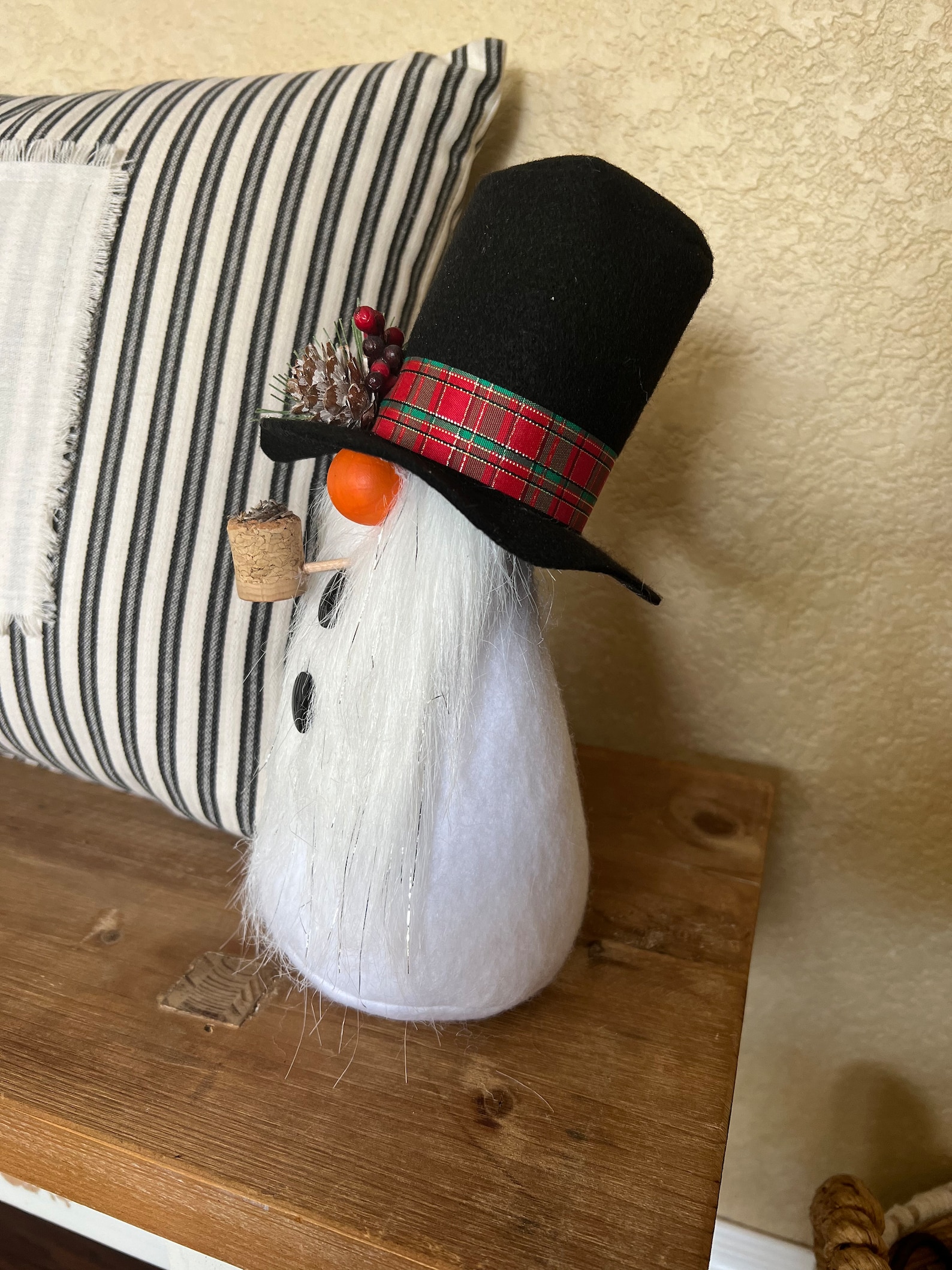 Snowman Gnome Christmas Decor Snowman Holiday Decor Gnome - Etsy