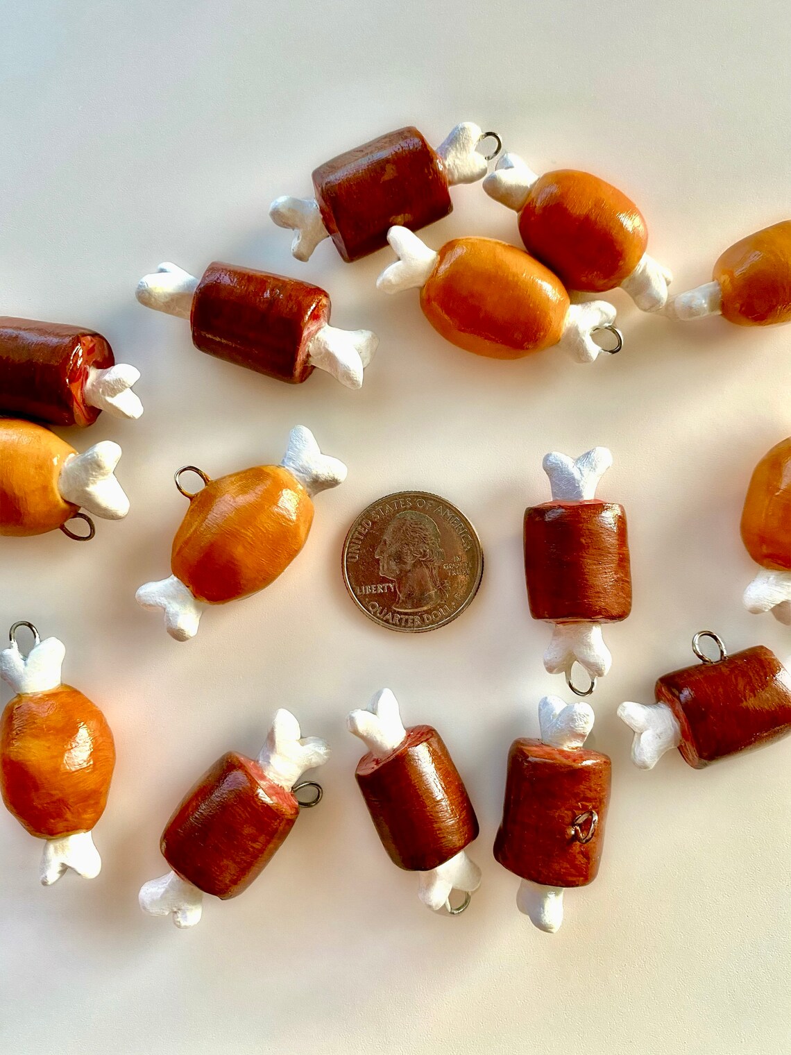 Meat Niku 肉 にくanime Meat Charm Manga Meat Anime Food Charm | Etsy