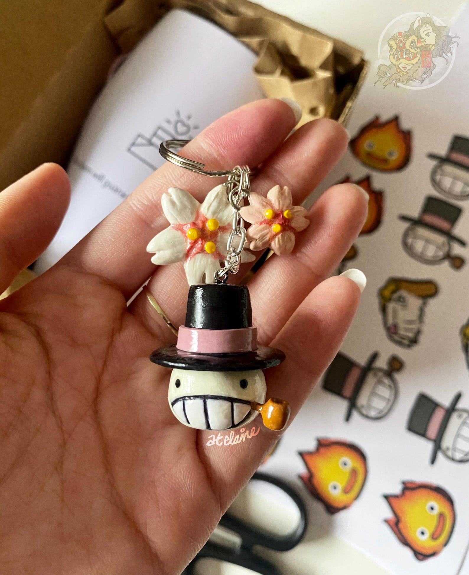HMC Turnip Head Charms | Satin Finish | Studio Ghibli Inspired Charm ...