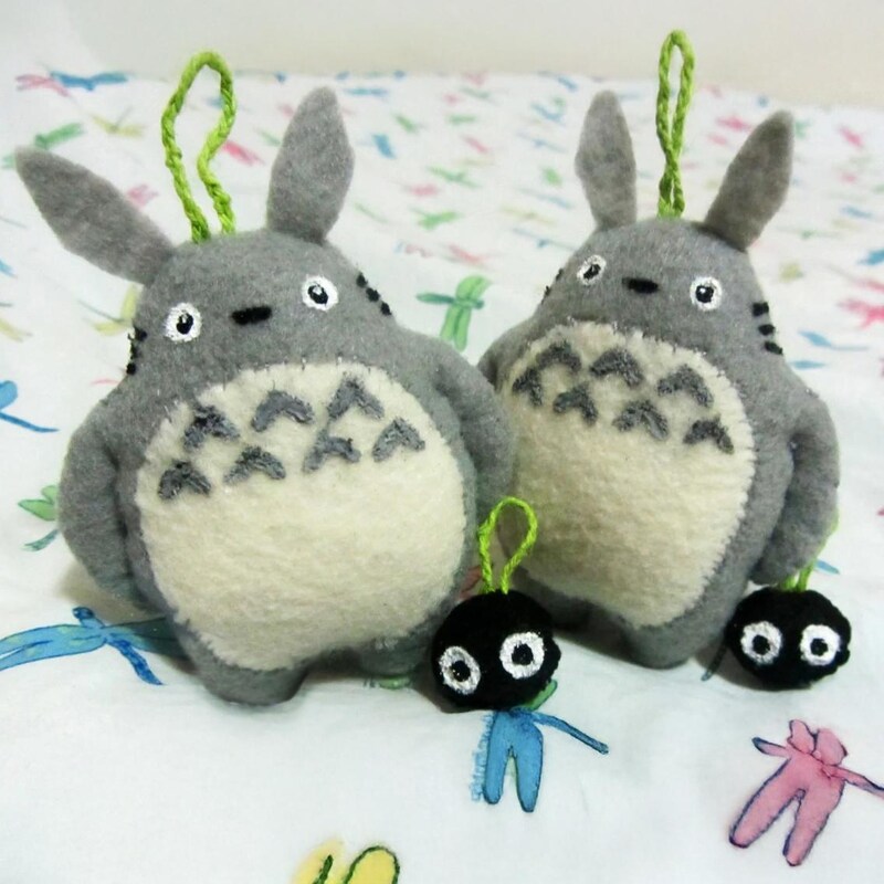Felt Totoro - Etsy