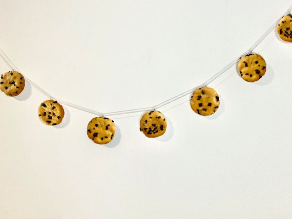 Cookie Garland R-1 STYLE Chocolate Chip Cookie Garland - Etsy