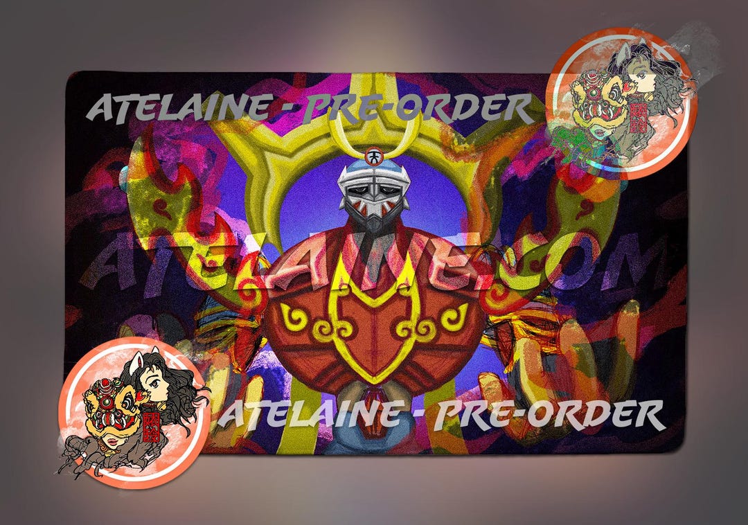 Digimon-inspired Susannomon Art Play Mat Pre-order | TCG Game Mat,desk ...