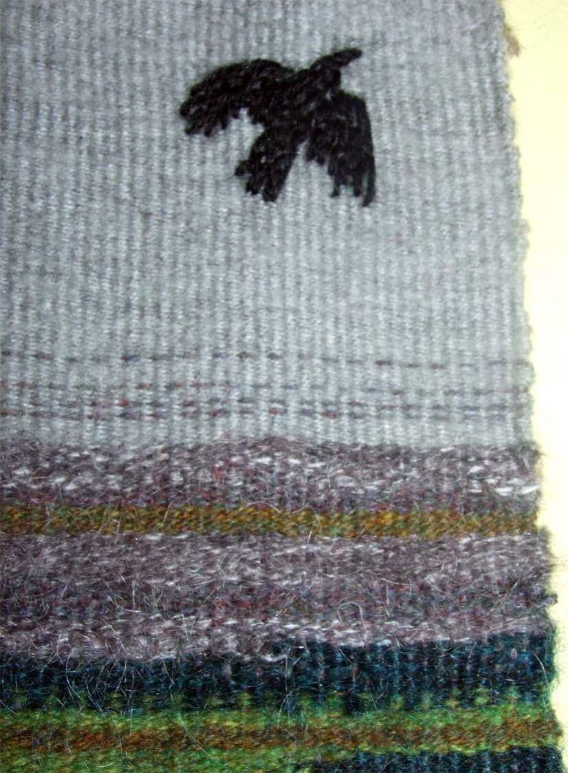 Woven Wall Hanging, Moor With Crows - Etsy UK