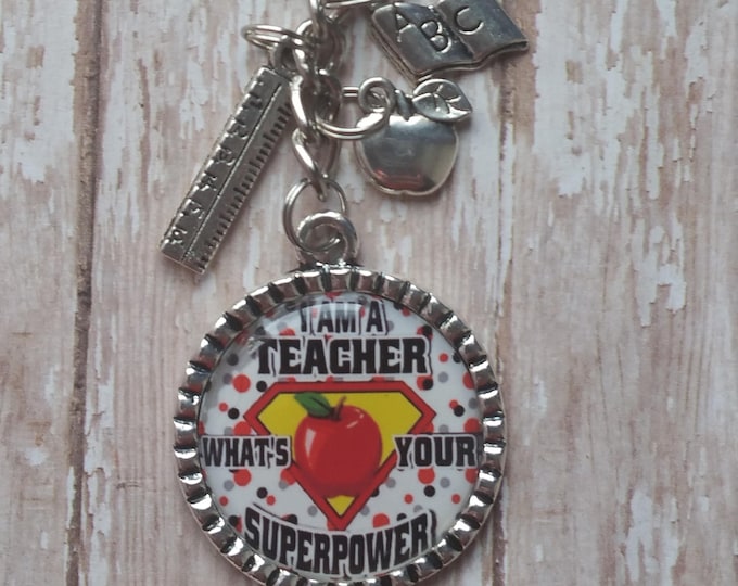 Key Chain - Teacher Appreciation Gift - Favorite Teacher - See Pictures ...