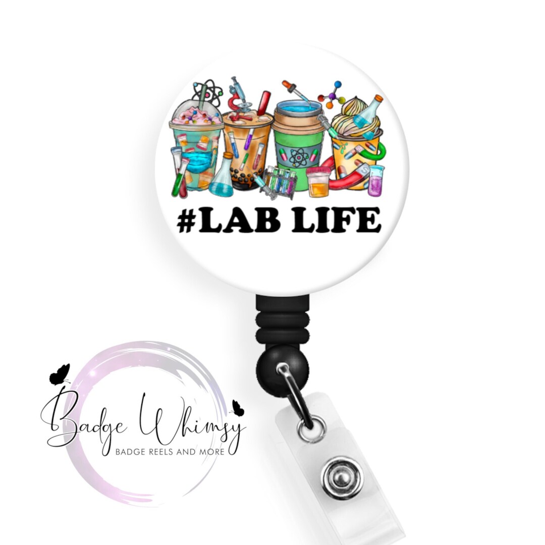 Lab Life - Lab Tech - 1.5 Inch Button - Available in a Pin, Magnet or ...