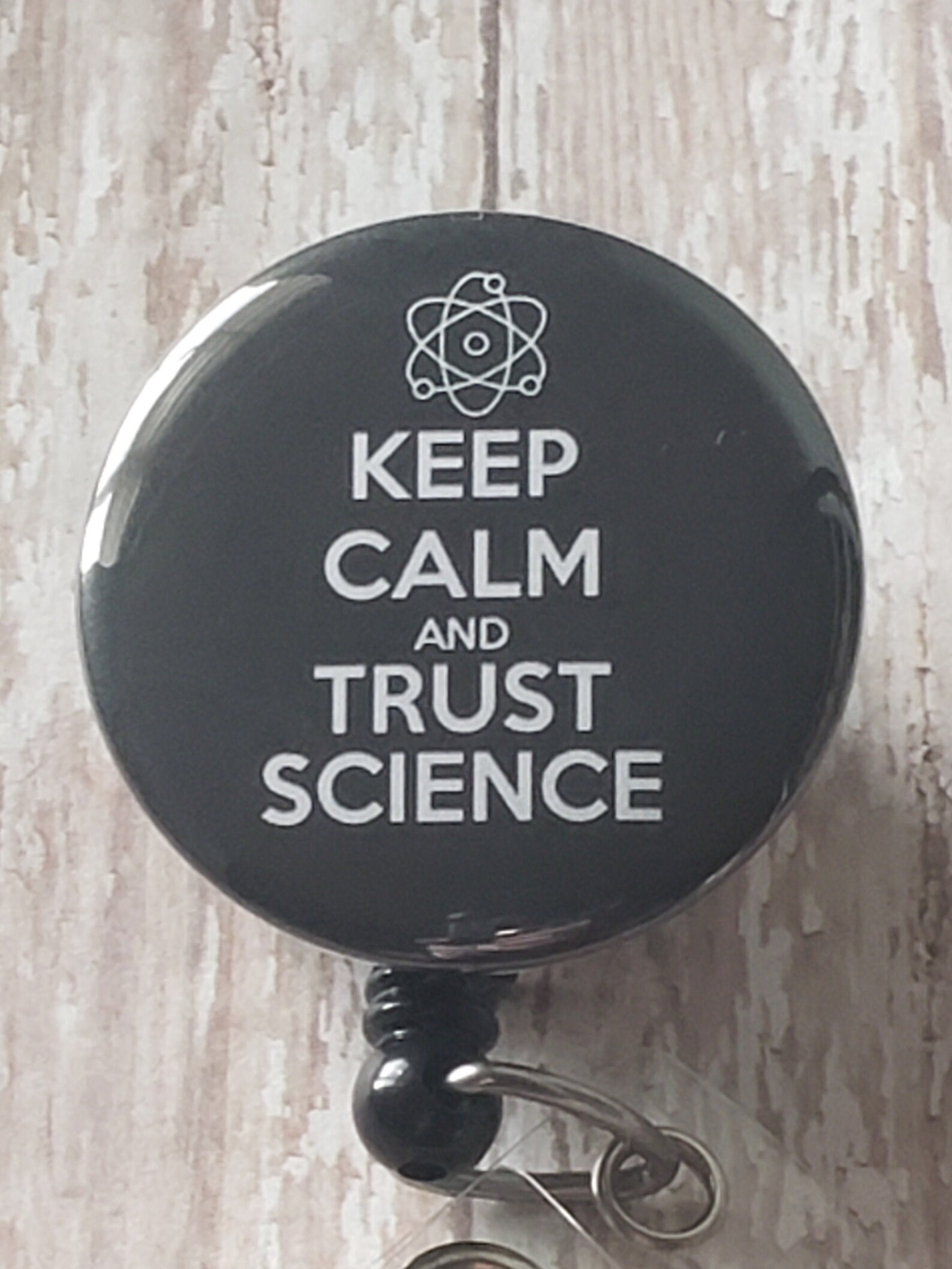 Keep Calm and Trust Science 1.5 Inch Button Available in a | Etsy