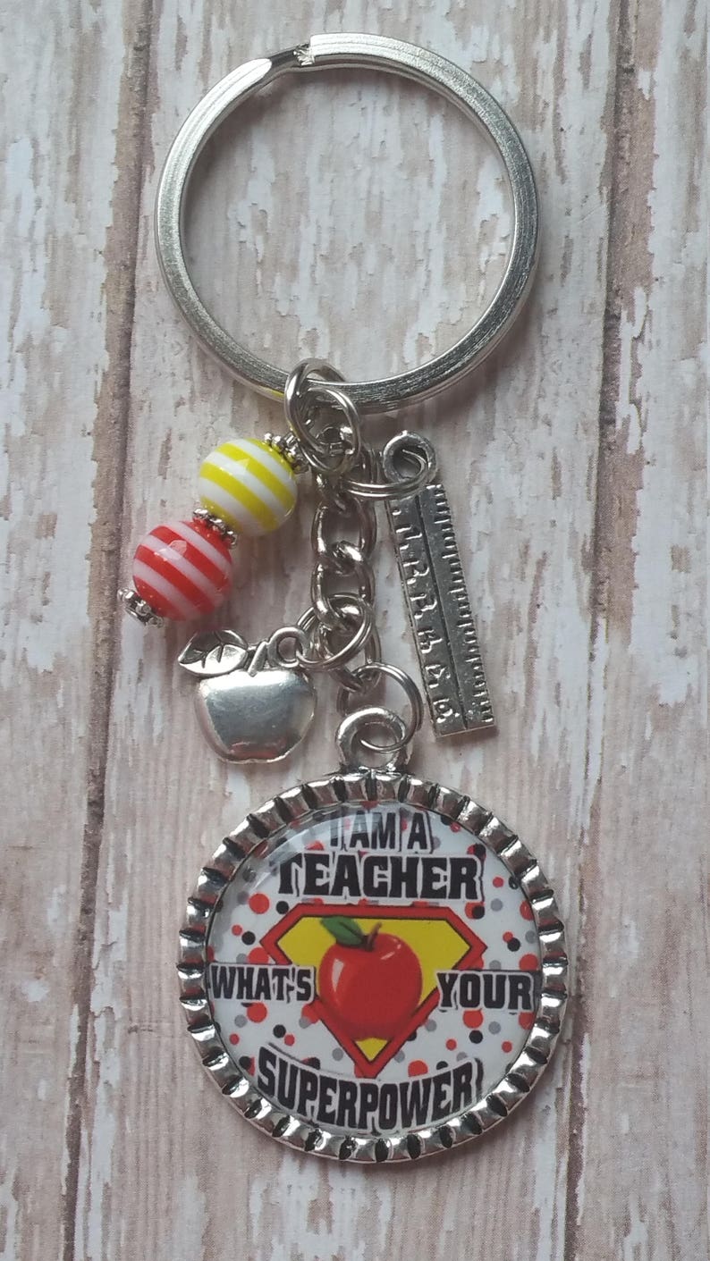 Key Chain - Teacher Appreciation Gift - Favorite Teacher - See Pictures ...