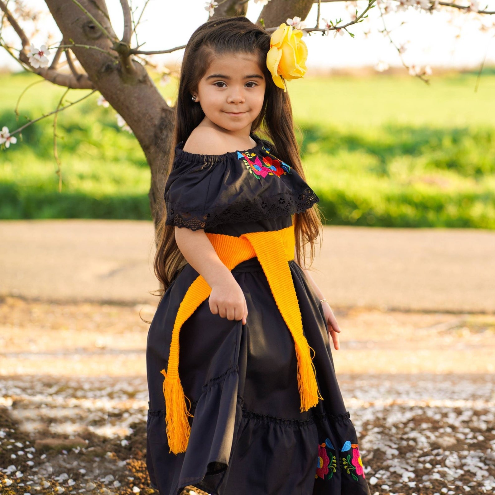 Traditional Mexican Fiesta Dress / Huipil Dress / Mexican off - Etsy