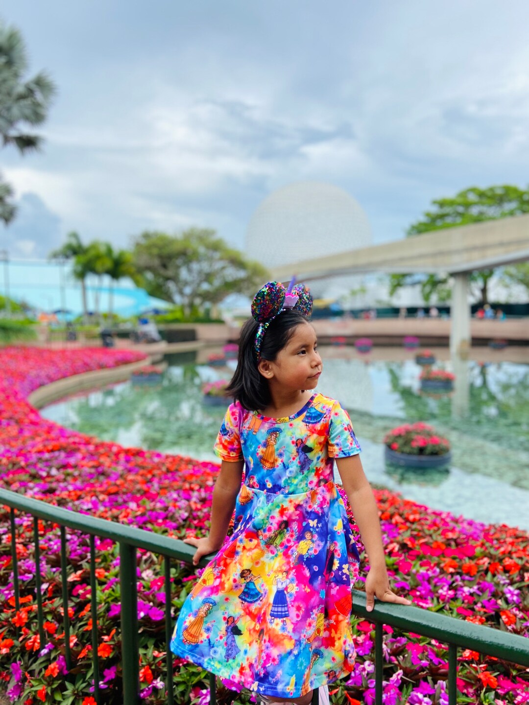 Encanto Mirabel Inspired Water Color Rainbow Dress - Etsy