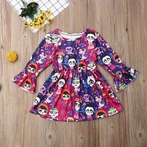 Coco/ Un Poco Loco/ Dia De Los Muertos Dress - Etsy
