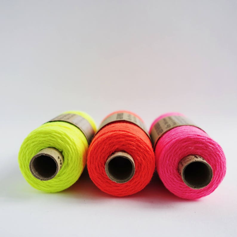 1 Spool Baker's Twine Gift Ribbon Cord Thread in Neon - Etsy