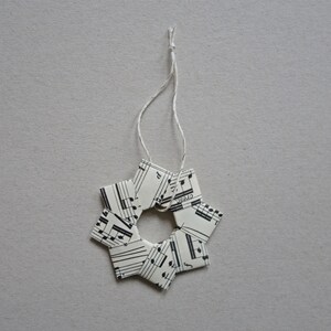 10 Envelopes Star Origami Star Music Paper Set Christmas - Etsy