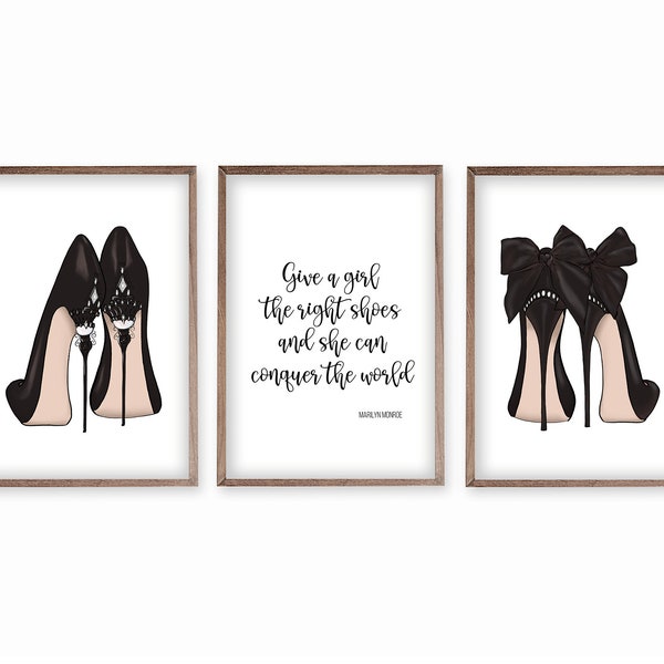 High Heels Wall Art Digital - Etsy