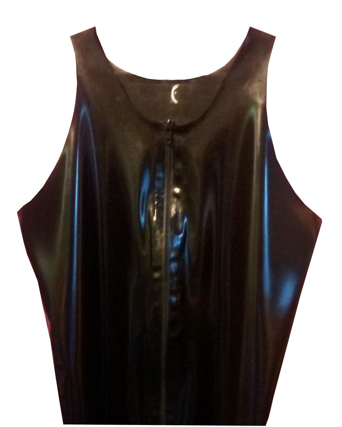 Men's Zip-up Muscle Vest | the 'essential' Collection | Latex Rubber ...