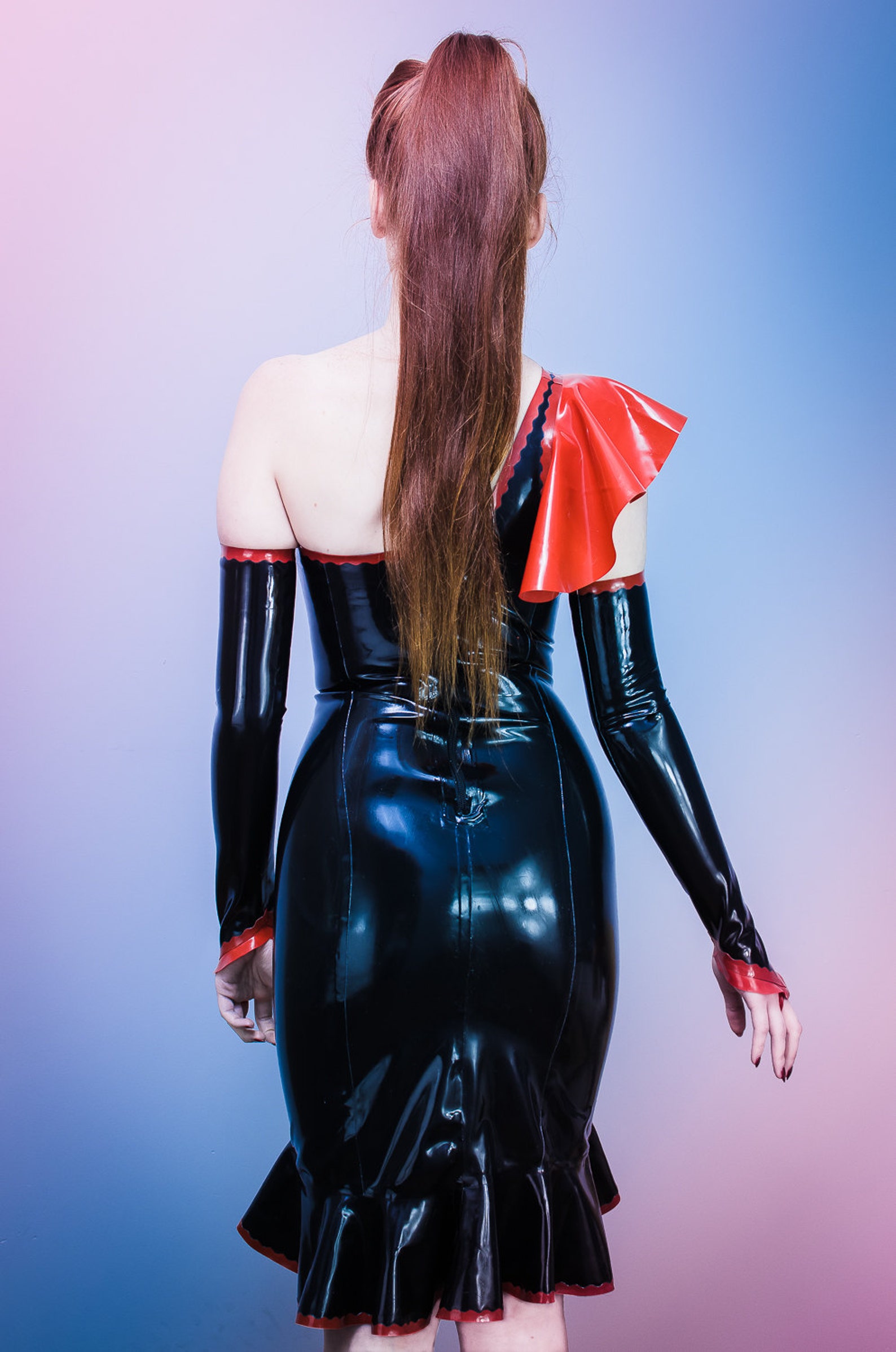 Evening Dress 'Twilight Princess' Latex Rubber | Etsy