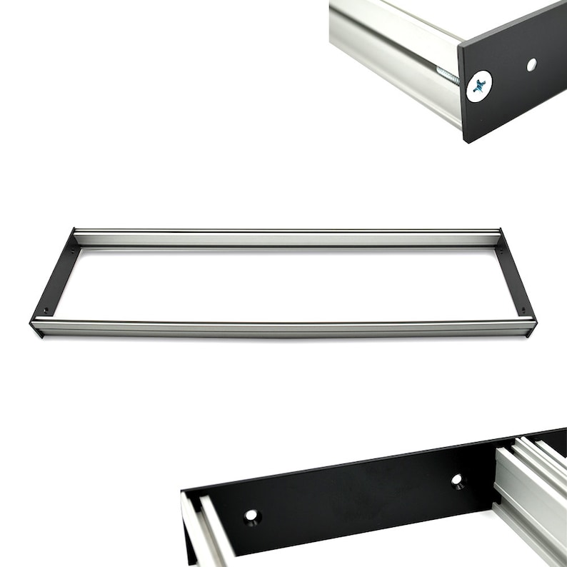 3U Eurorack Rails Frame, Six Lengths 84HP - 196HP, Eurorack Modular ...