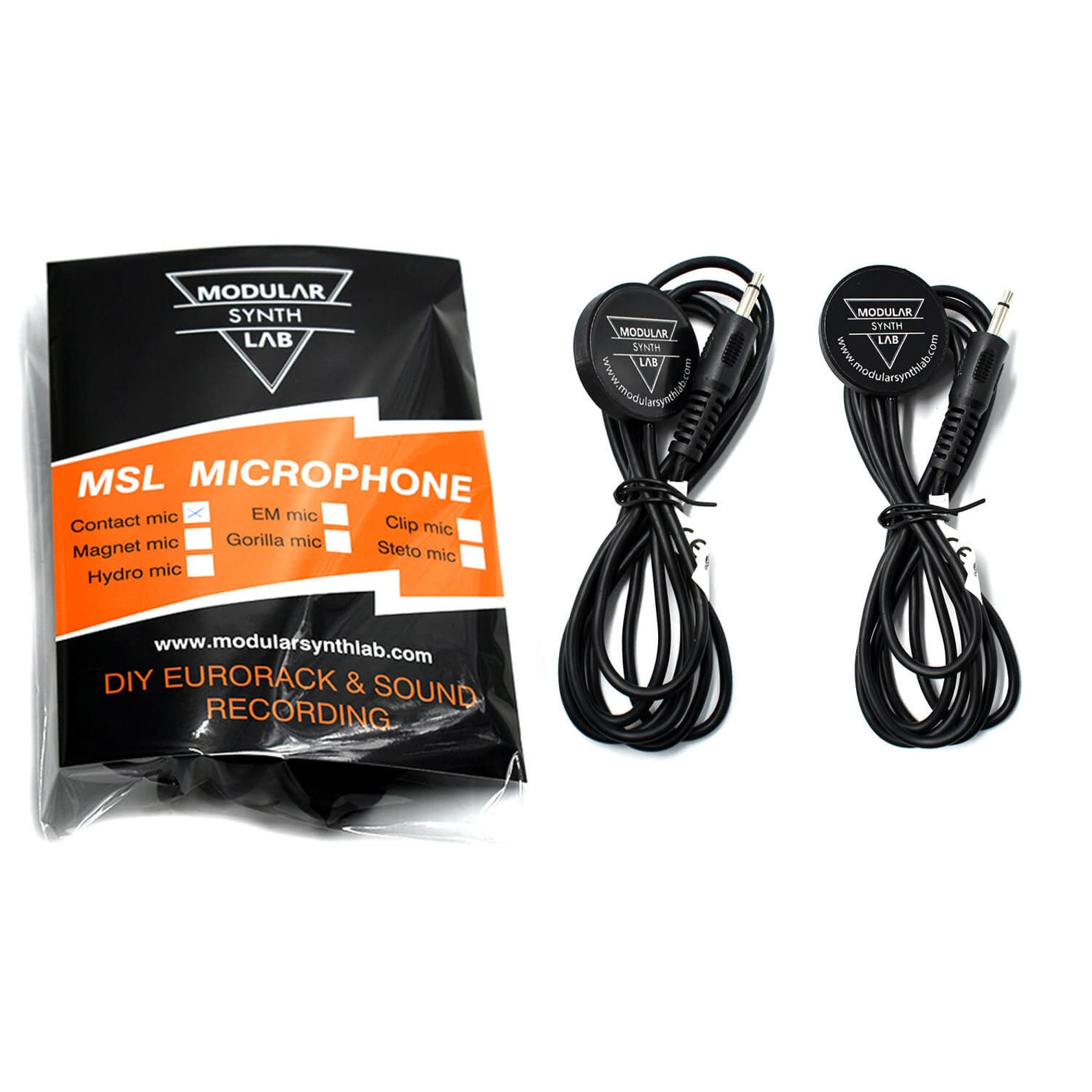 High Quality Piezo Contact Microphone, Piezo Transducer, 27mm, 120cm ...