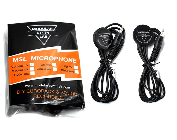 High Quality Piezo Contact Microphone, Piezo Transducer, 27mm, 120cm ...