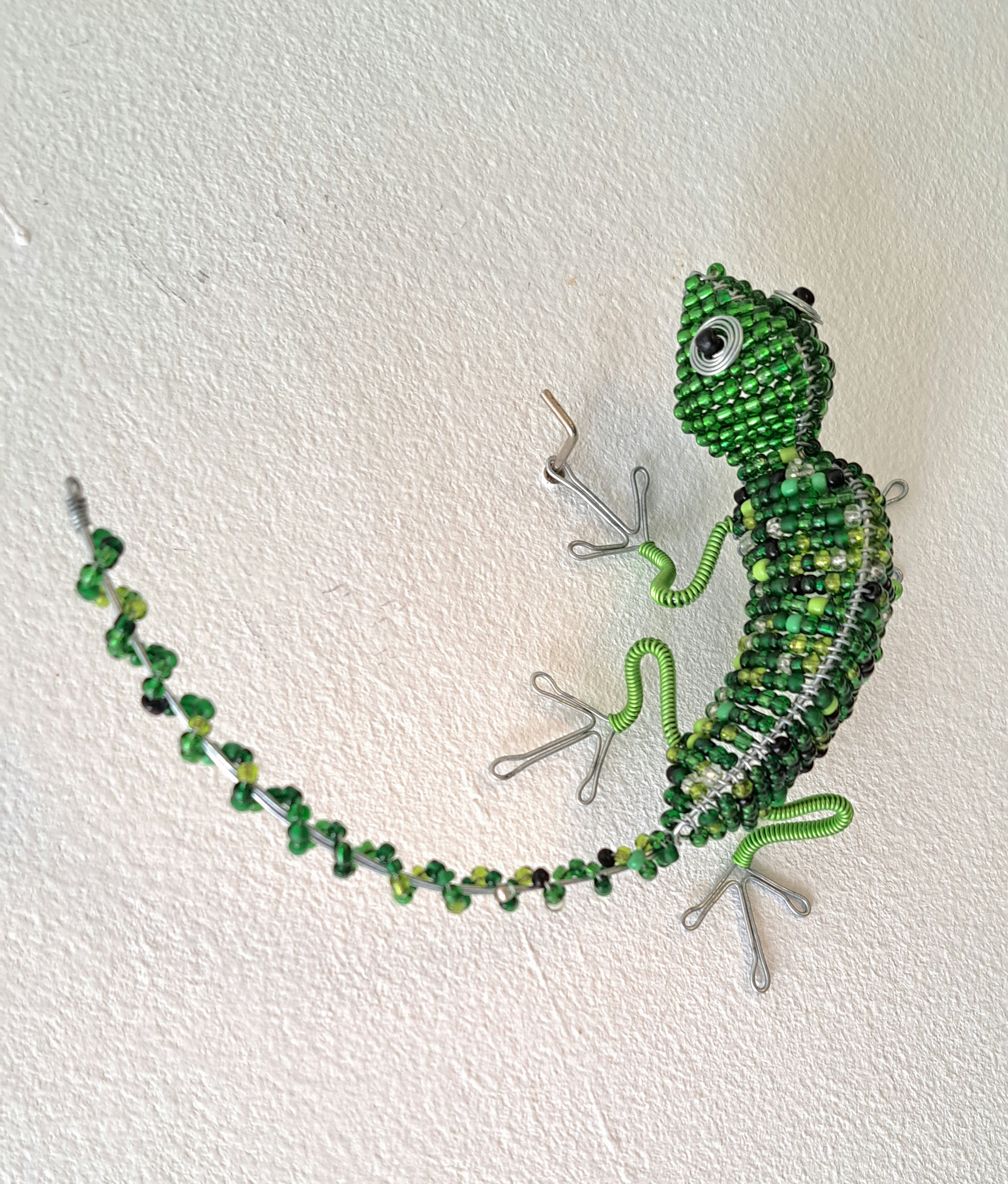Bead and Wire Lizard Home Decor - Etsy