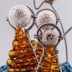 Bead and Wire Nativity Scene Sculpture - Etsy