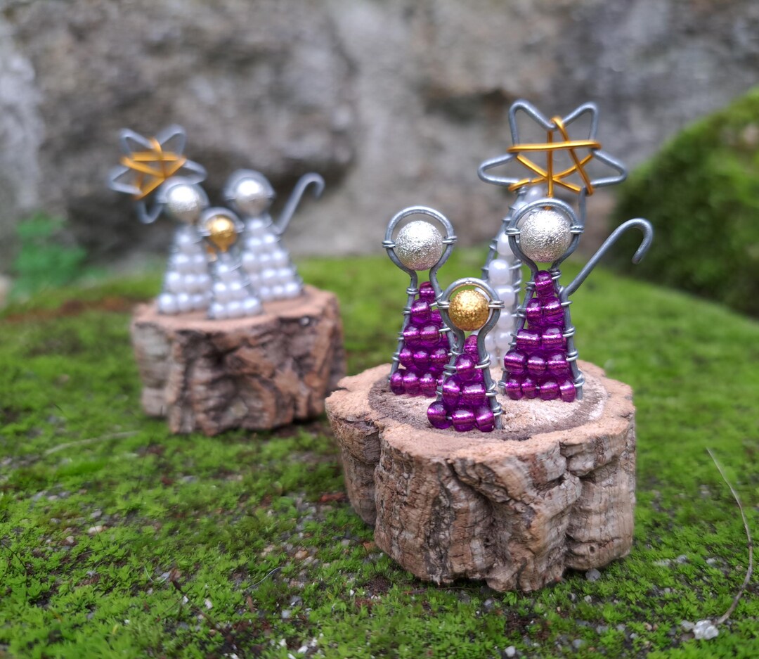 Bead and Wire Nativity Scene Sculpture - Etsy