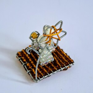 Bead and Wire Nativity Scene Sculpture - Etsy