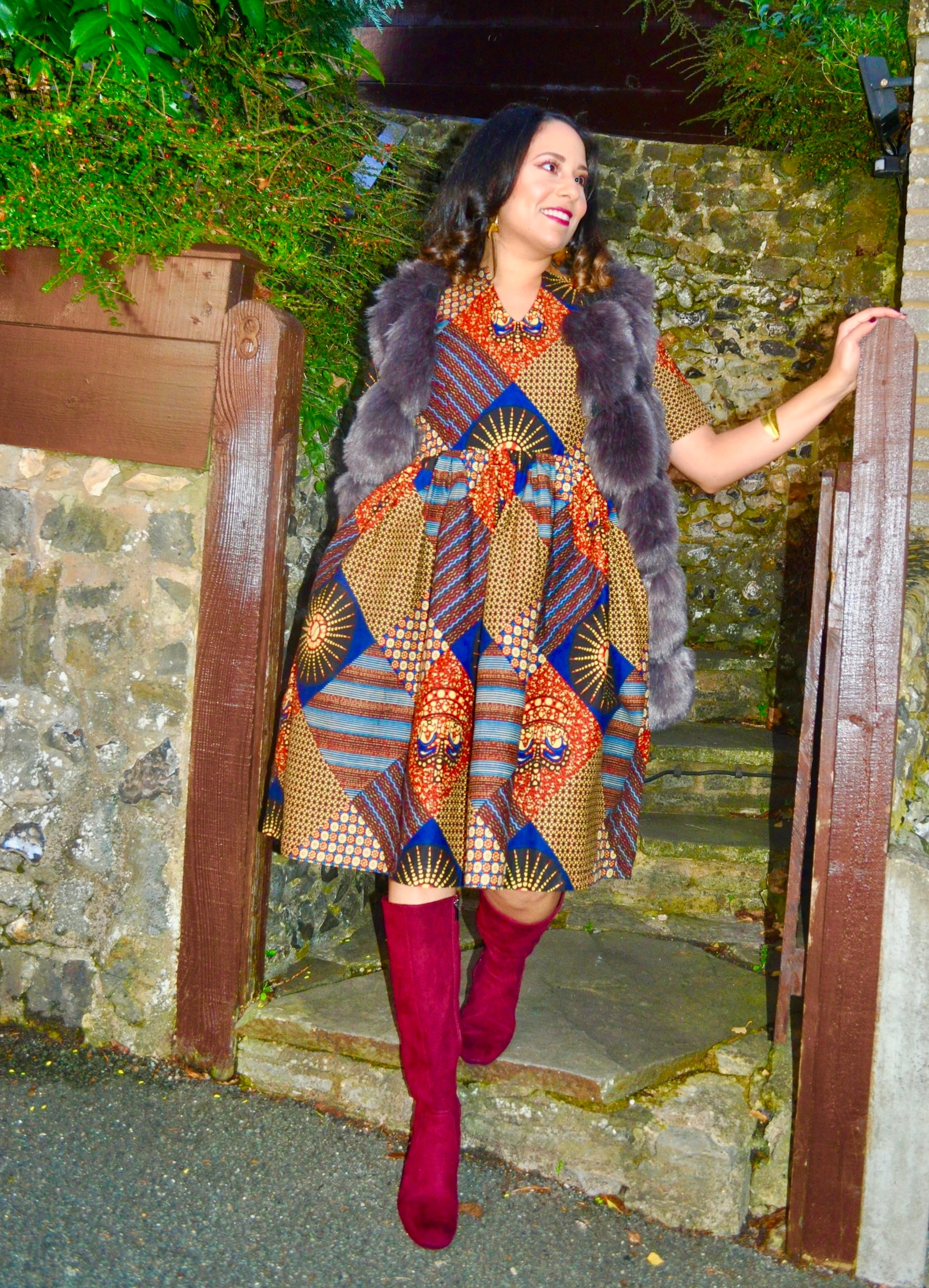 BINI Dress in Natural Colours. - Etsy