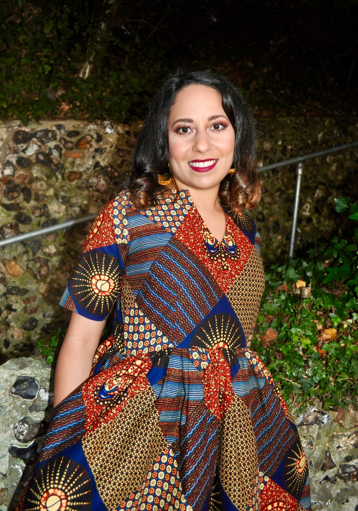 BINI Dress in Natural Colours. - Etsy