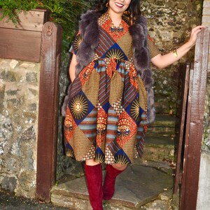 BINI Dress in Natural Colours. - Etsy