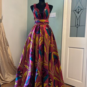 Infinity Maxi Dress in a Floral Print. - Etsy