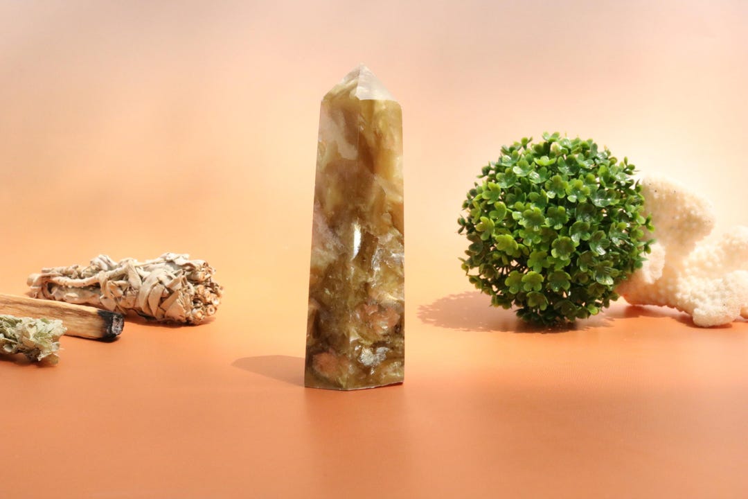 Golden Mica Tower 2 - Etsy