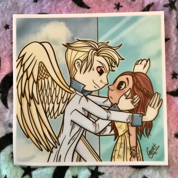 Sexy Fallen Angel Sticker Seraph Sticker Ophanim | Etsy