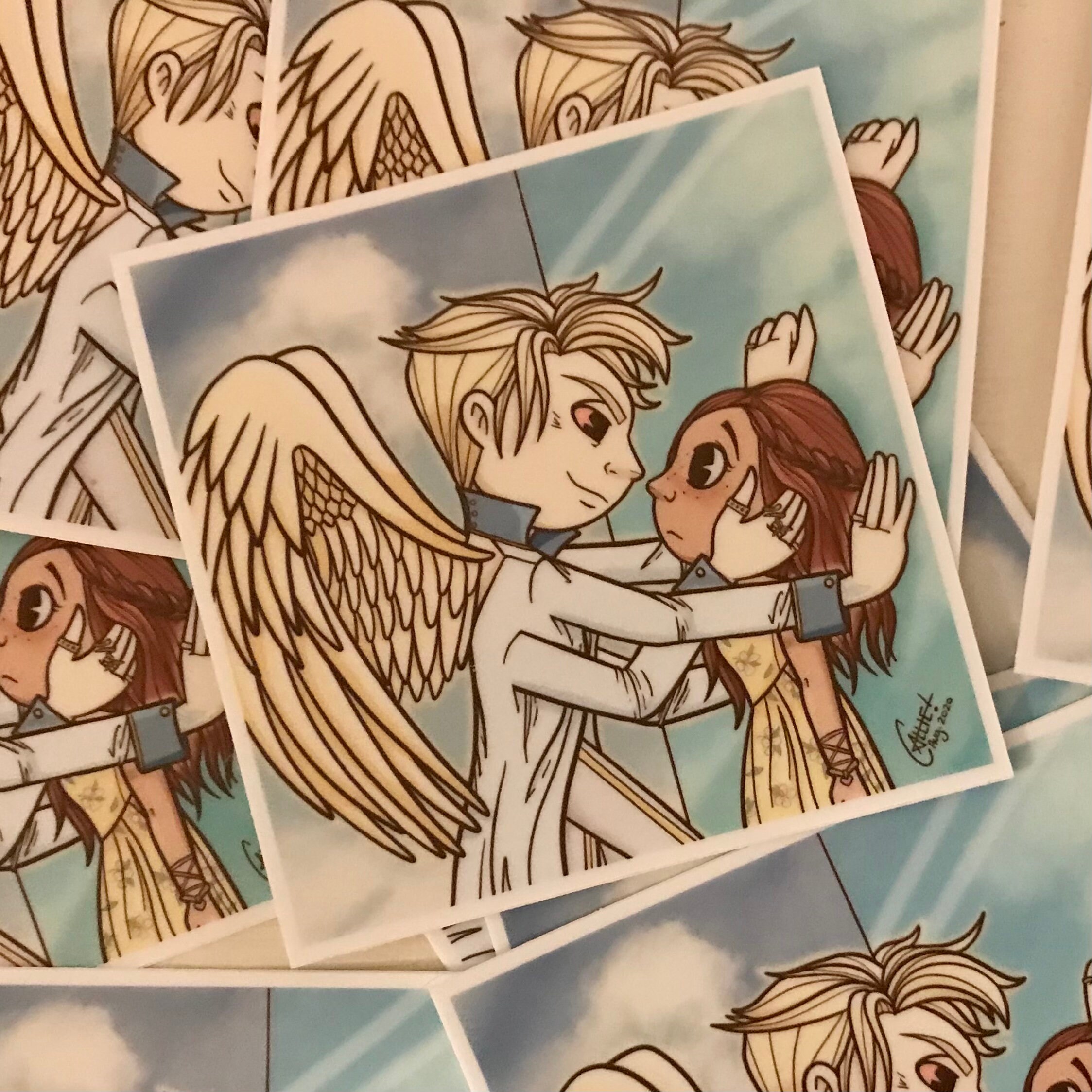 Sexy Fallen Angel Sticker Seraph Sticker Ophanim - Etsy