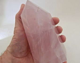 Large rose quartz | Etsy