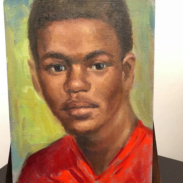 African Man Painting Canvas - Etsy