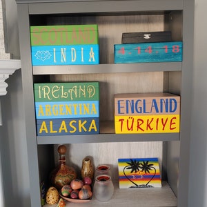 Travel Memory Box - Customizable - Etsy Australia