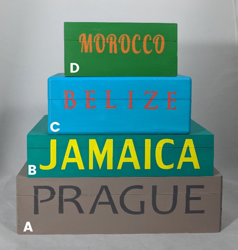 Travel Memory Box Customizable - Etsy Australia