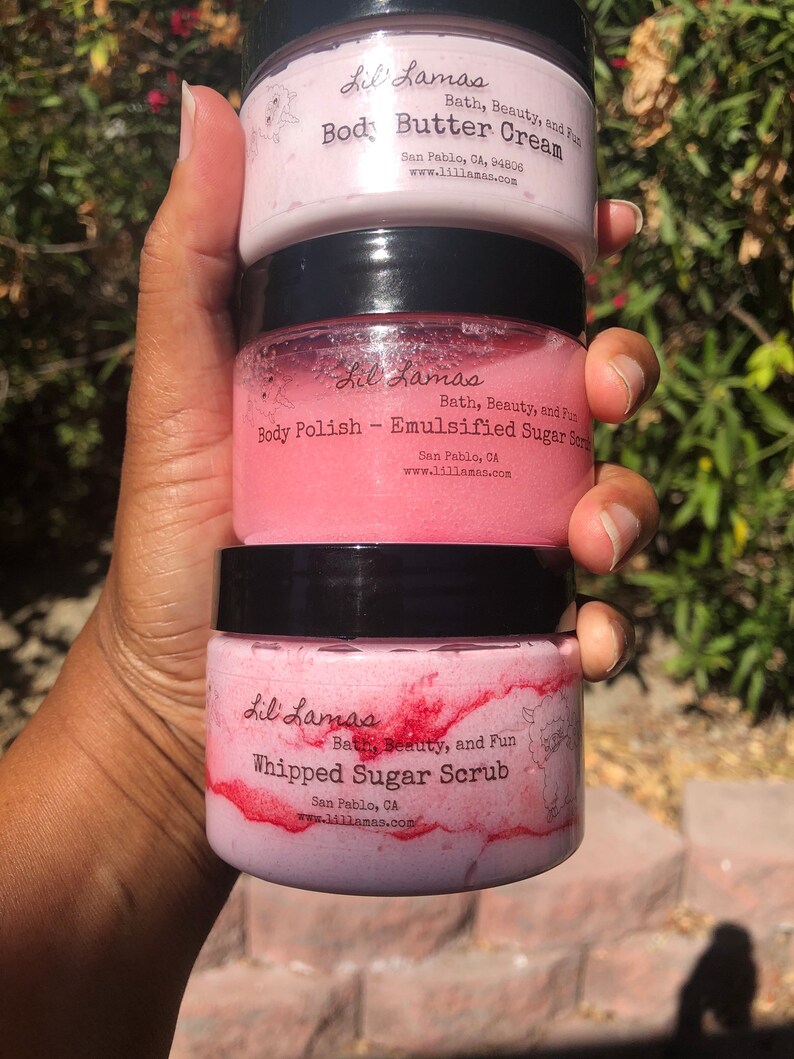 Spa Beauty Gift Bath Set Body Custom Body Frosting Polish and - Etsy