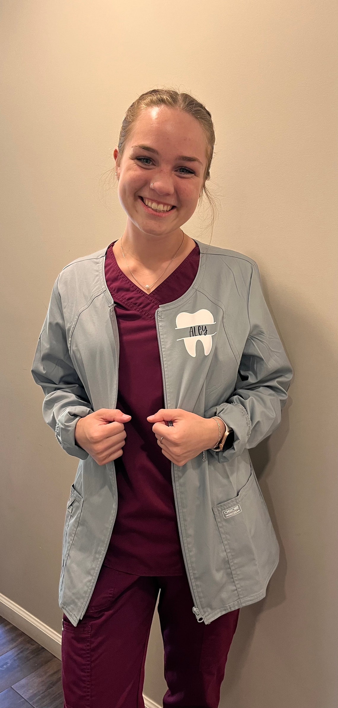 Dental Scrub Jacket - Etsy