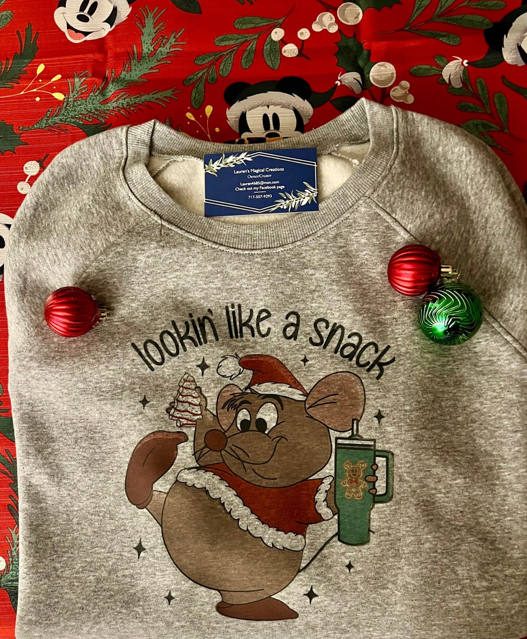 Cute Gus Gus Shirt Disneyland Christmas Shirt Looking Like A - Etsy
