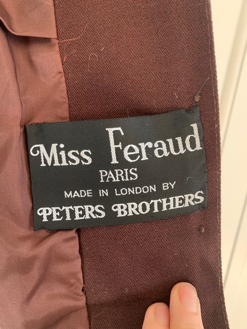 Vintage 1960s Miss Feraud Tweed Dress and Jacket Suit - Etsy