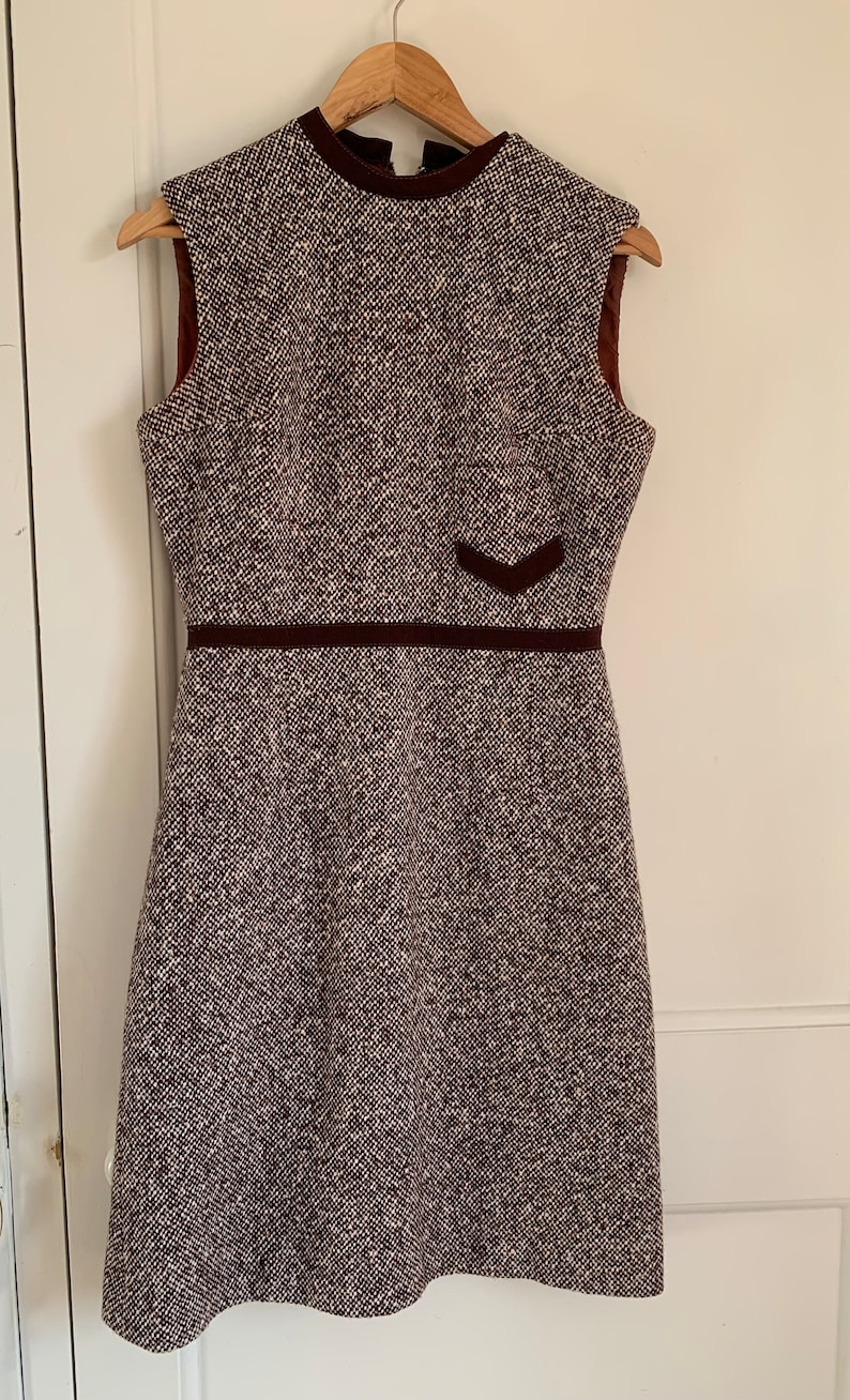 Vintage 1960s Miss Feraud Tweed Dress and Jacket Suit - Etsy