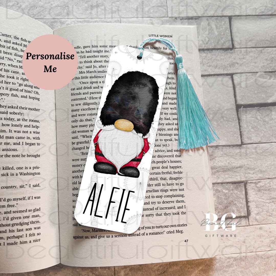 Gonk Bookmark, Gonk Guard Metal Bookmark, Keepsake, Printed Bookmark - Etsy